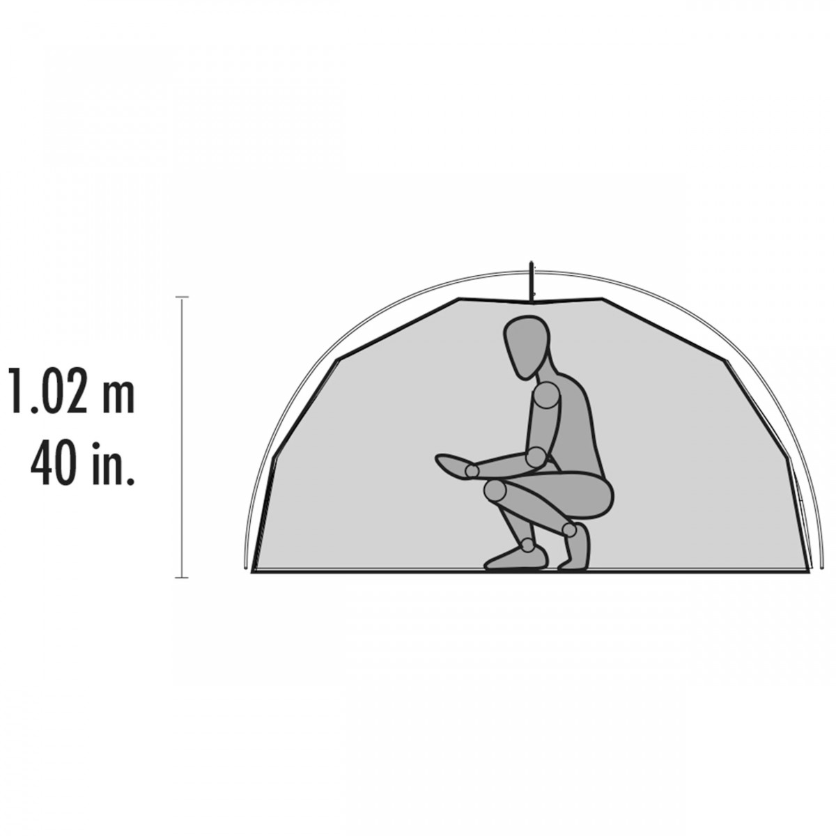 MSR Elixir 2 Backpacking Tent - Green